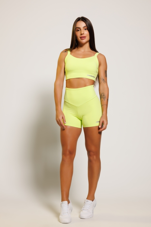 SHORT MAÇÃ VERDE COMPRESS BIO - Lett Sports