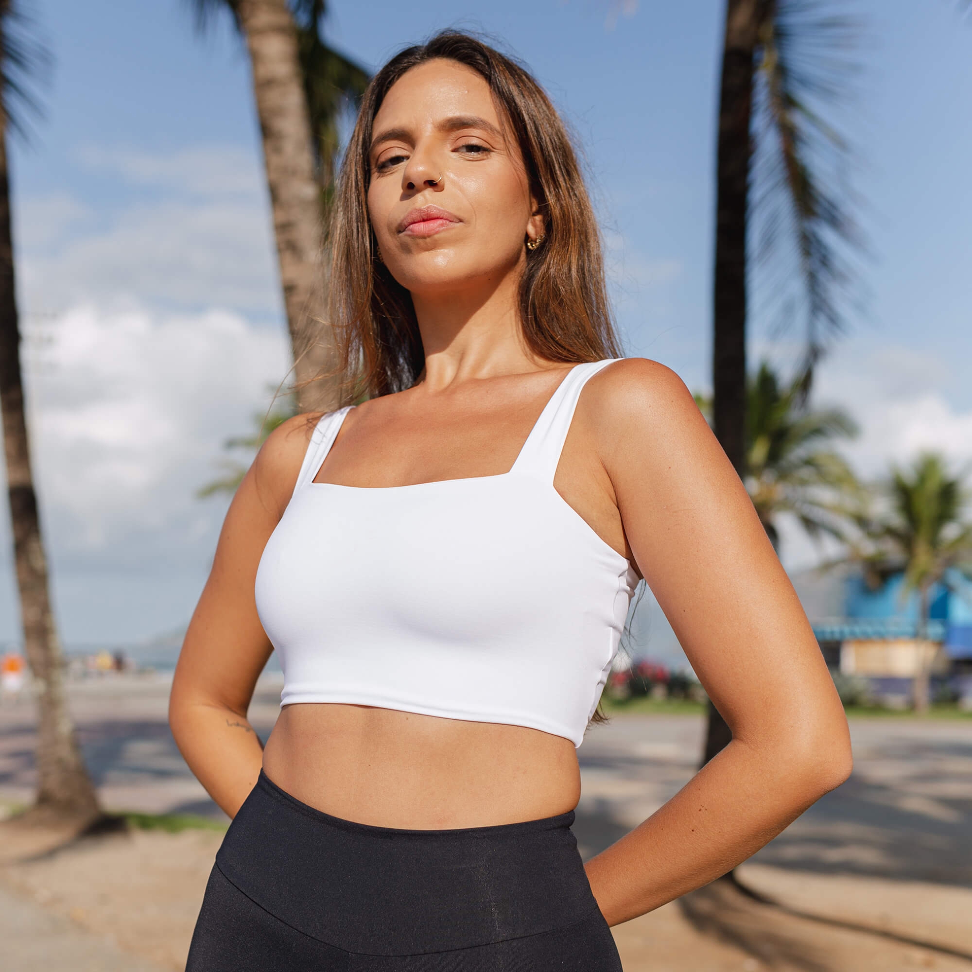 TOP BAND BRANCO - Lett Sports