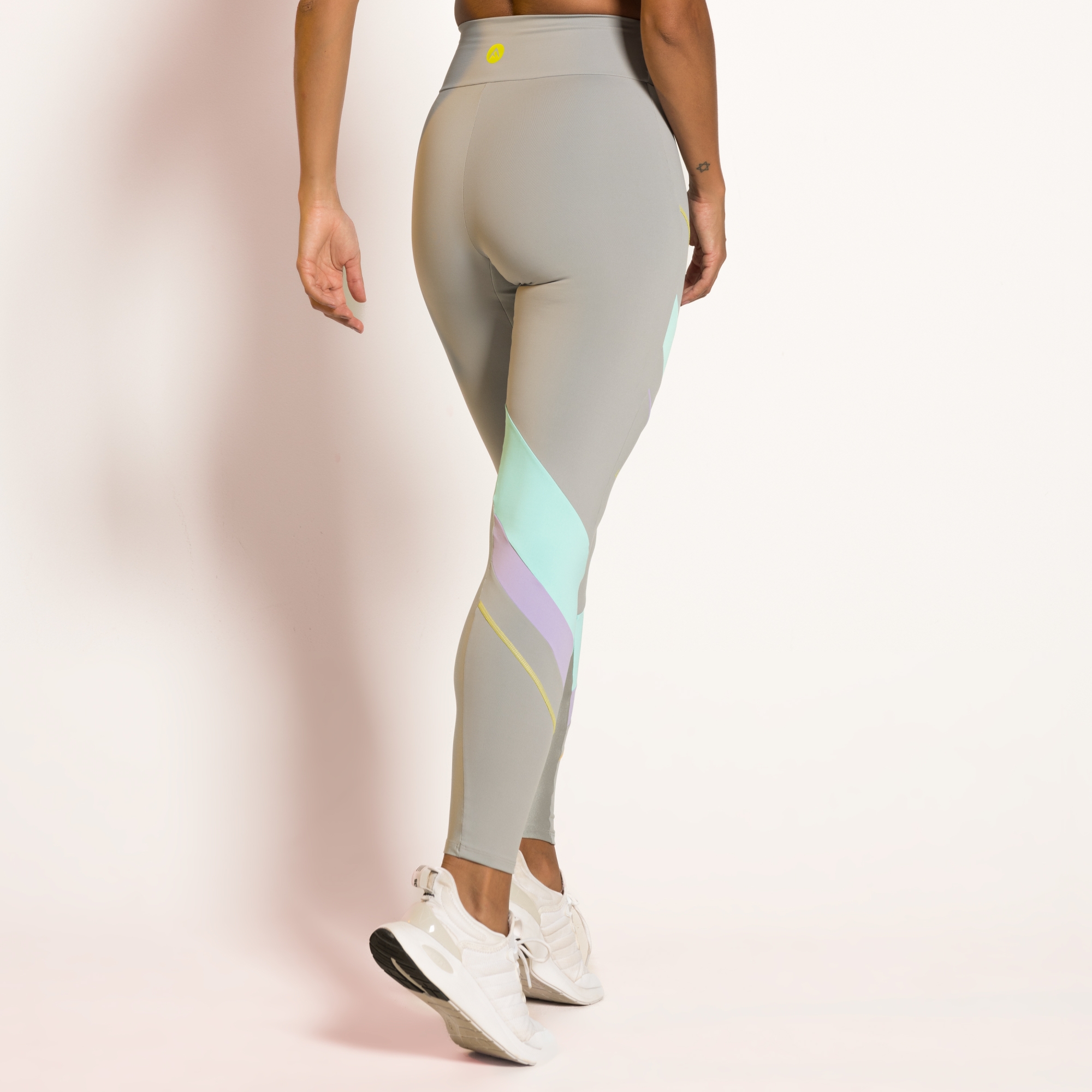 LEGGING CREAM GLITTER - Lett Sports